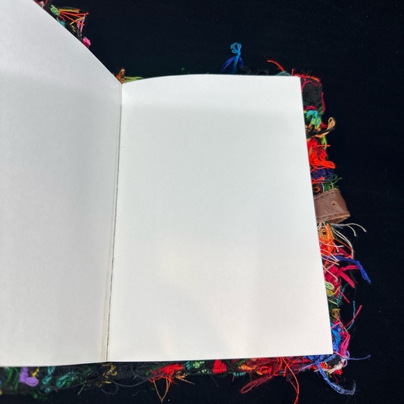 Other | New Handmade Blank Page Journal Created By Women Weavers With ...